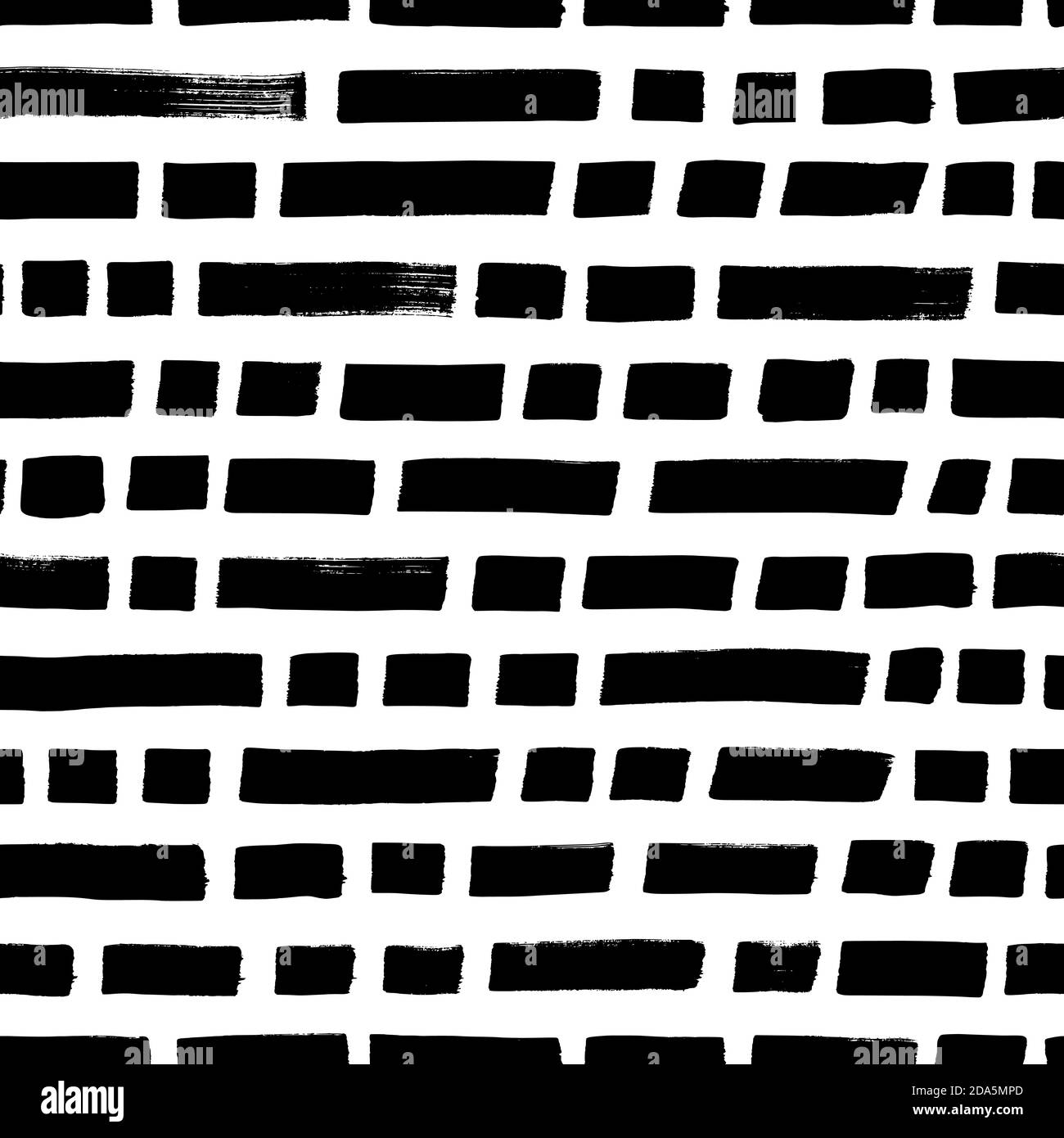 Short horizontal lines hand drawn seamless pattern Stock Vector Image ...
