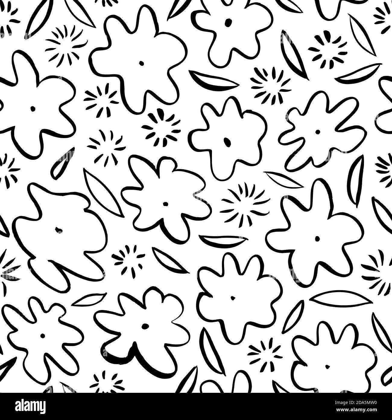 Abstract flower Stock Vector Images - Alamy