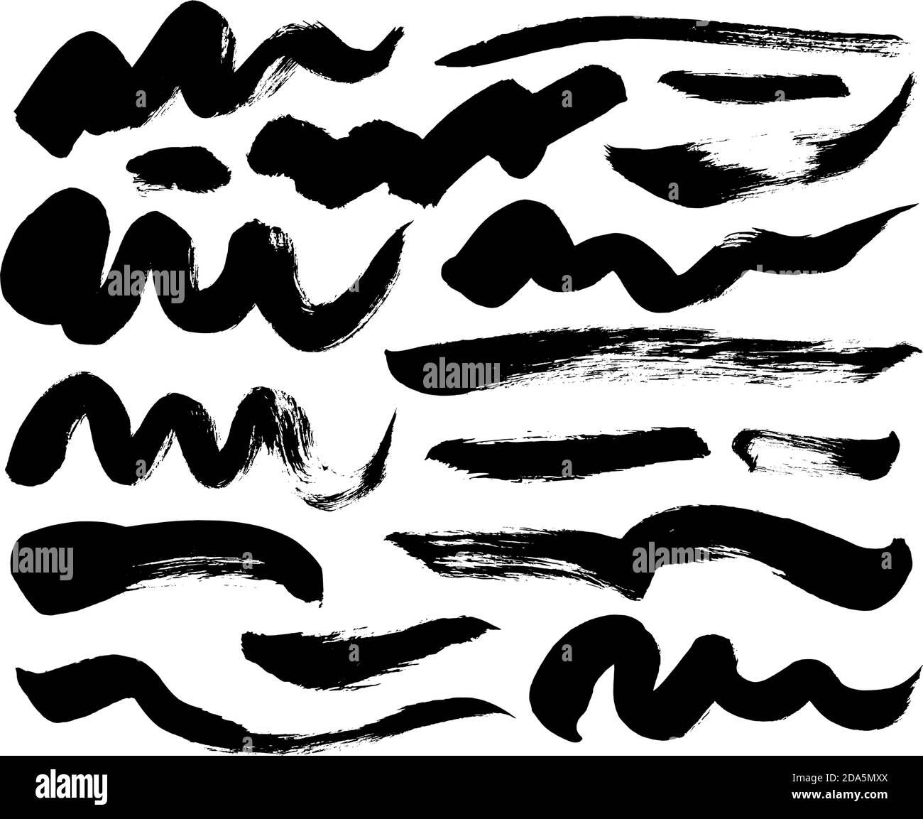 Wide wavy Stock Vector Images - Alamy