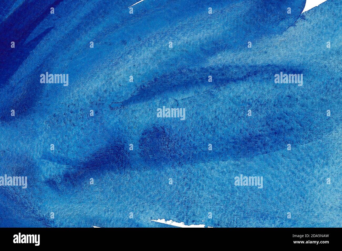 Light blue abstract watercolor background. Monochrome watercolour ...