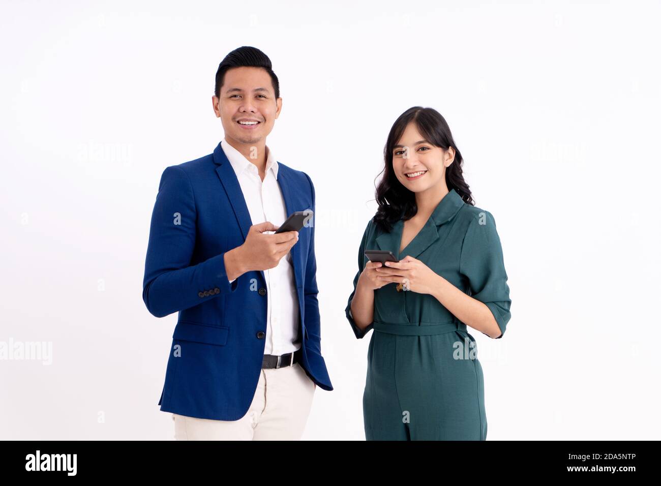 Portrait of a happy business partner. Showing Confident Ready Stock ...