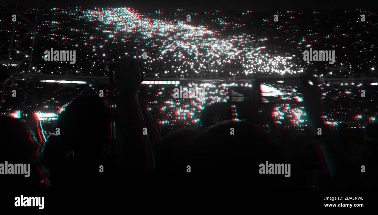 Abstract RGB glitch background, Color double exposure Stock Photo - Alamy