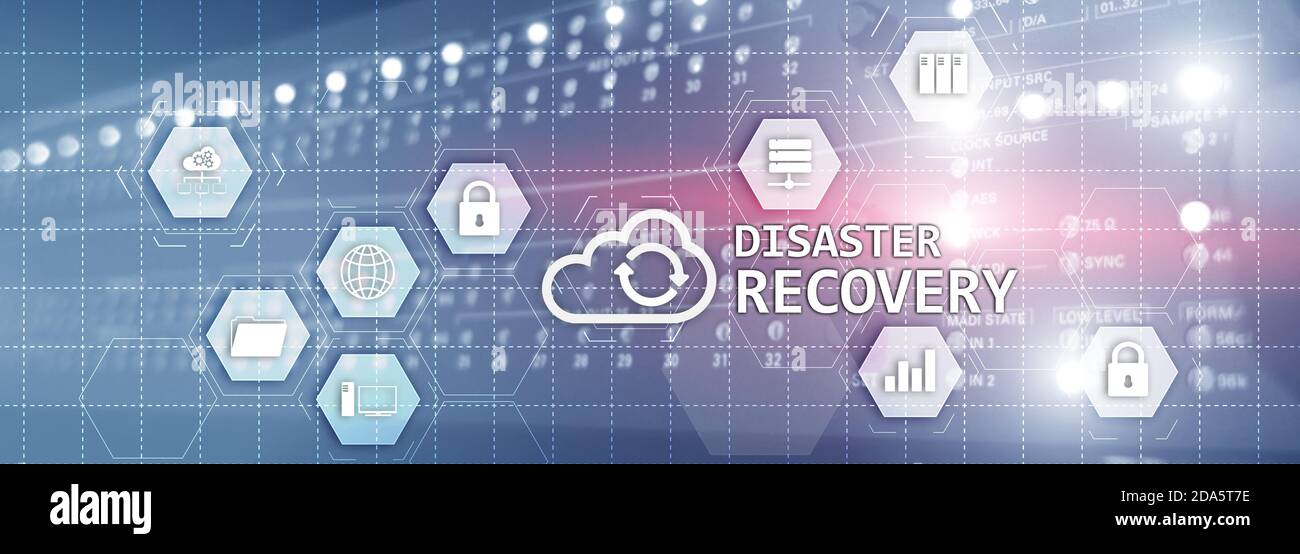 Disaster Recovery Plan for your corporation. Cyber Security concept ...