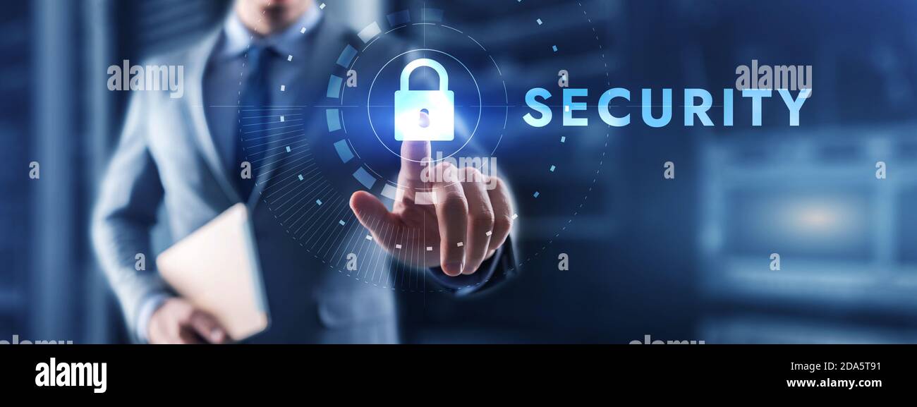 Digital Cyber security. Data protection, information safety and ...