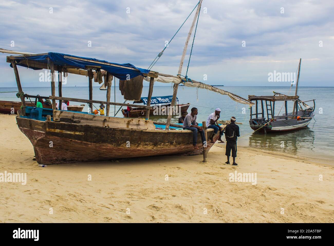 Fishing boats on the beach Stock Photo - Alamy