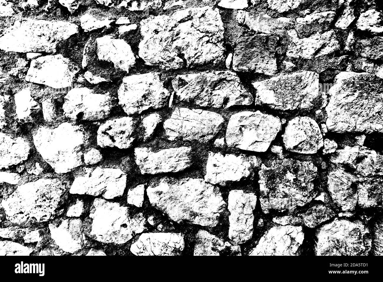 Antique stone wall. Old bricks background Stock Photo - Alamy