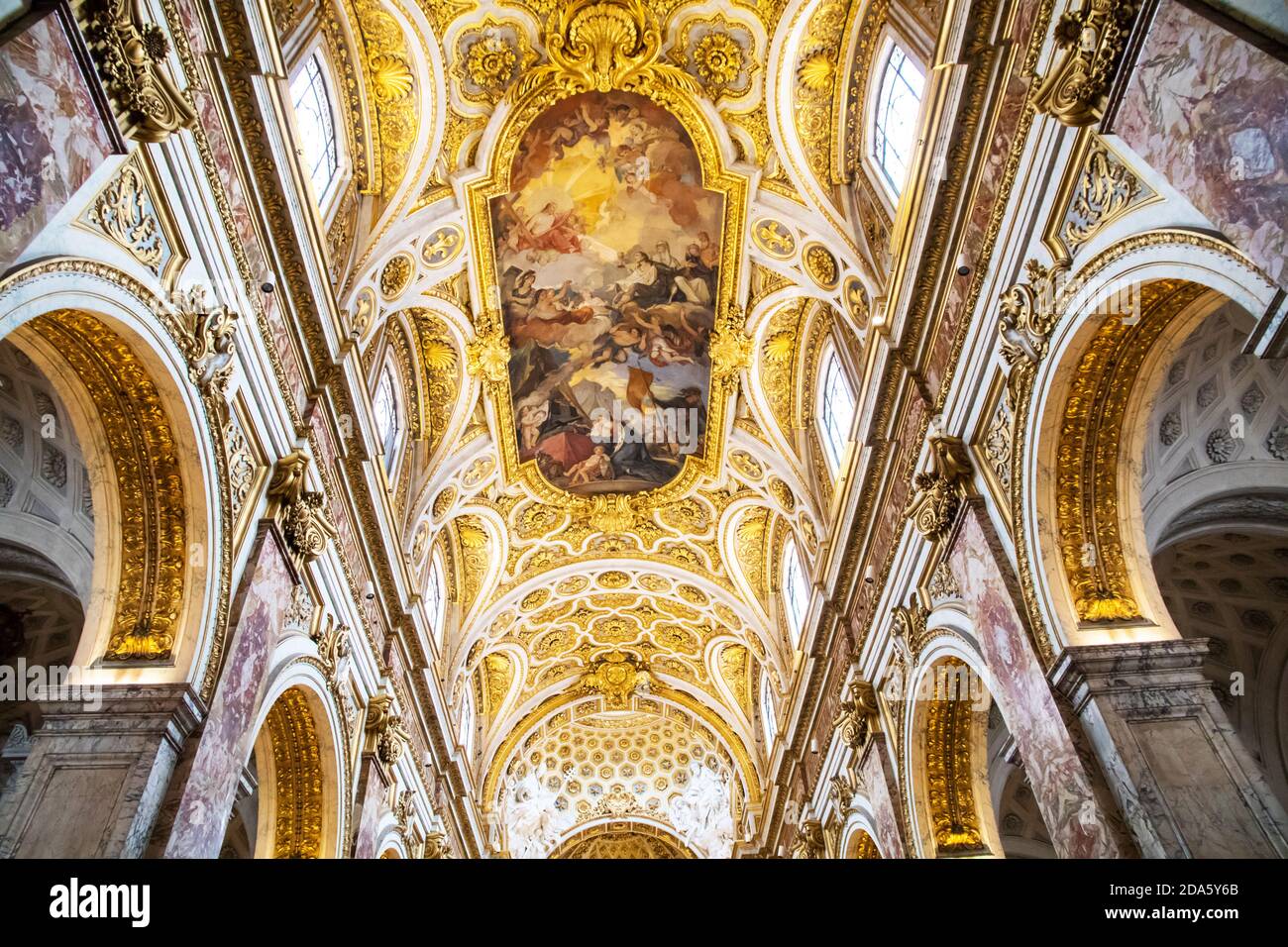 Baroque church ceiling hi-res stock photography and images - Alamy