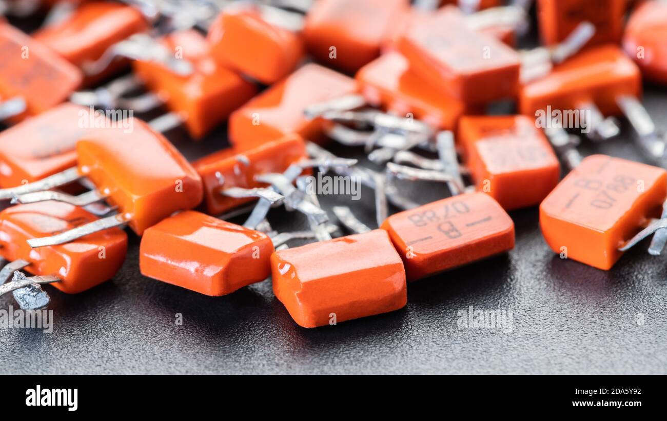 background texture close-up of electronic components Stock Photo - Alamy