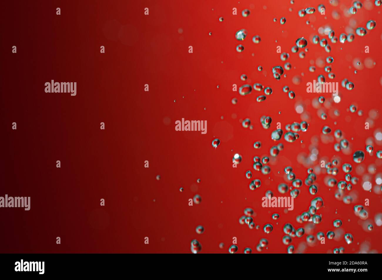 red background water drops texture Stock Photo - Alamy