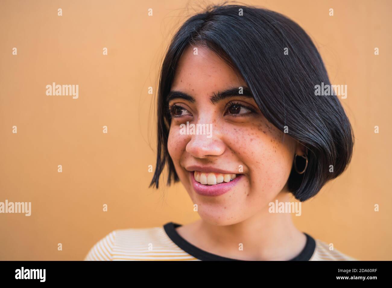 Portrait of young latin woman Stock Photo - Alamy