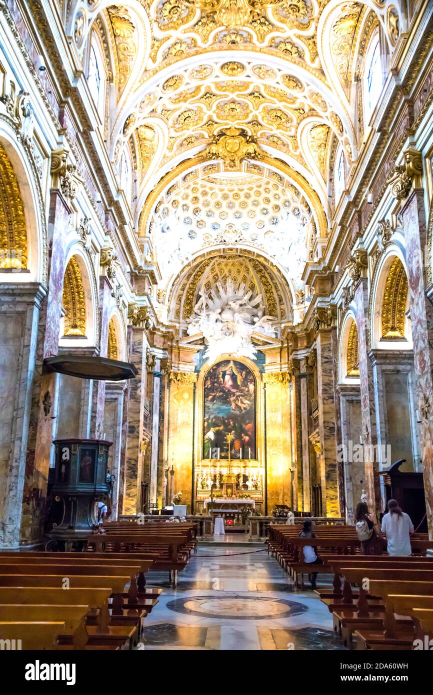 French baroque church hi-res stock photography and images - Alamy