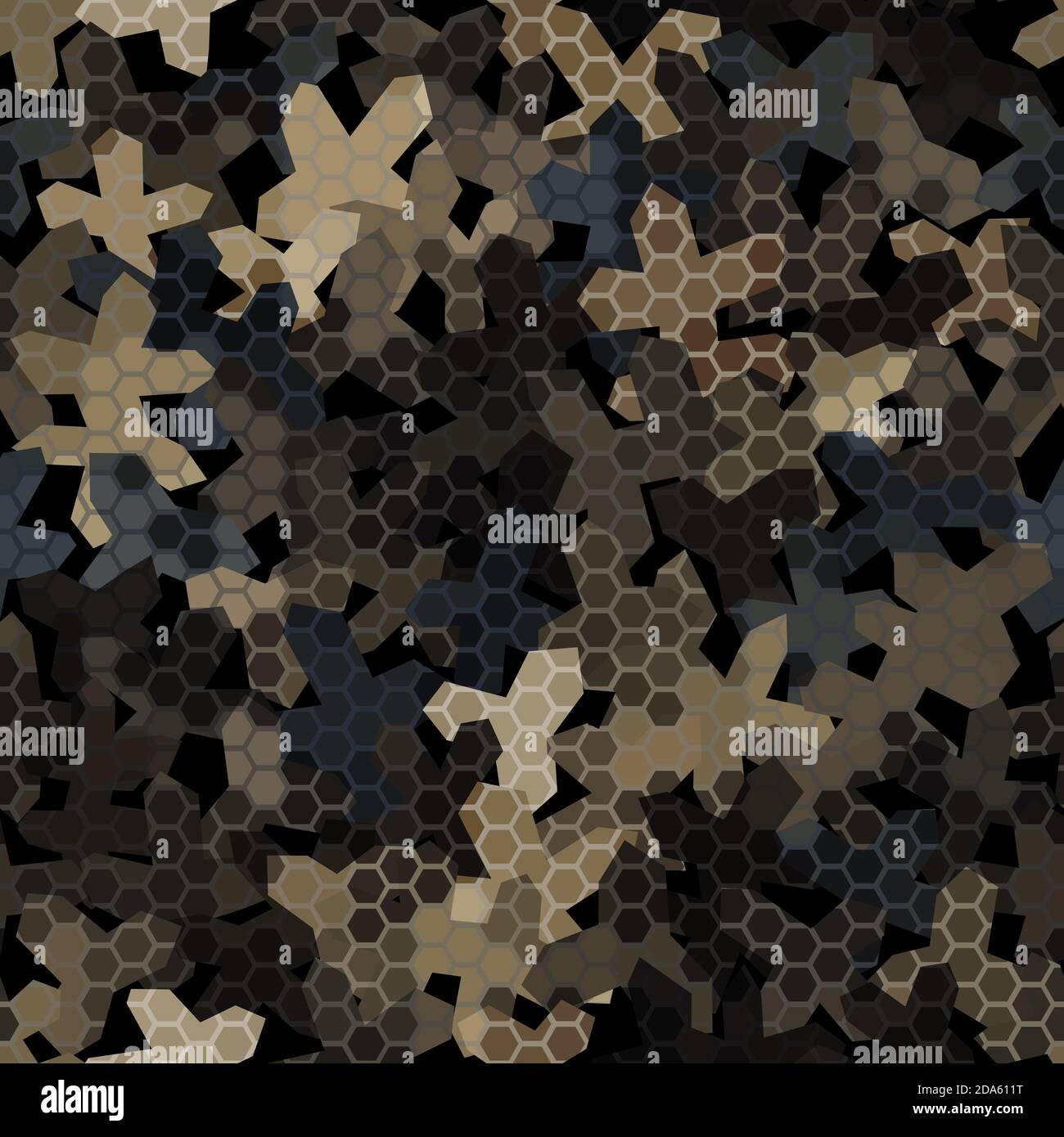 Texture military camouflage seamless pattern. Abstract army vector ...