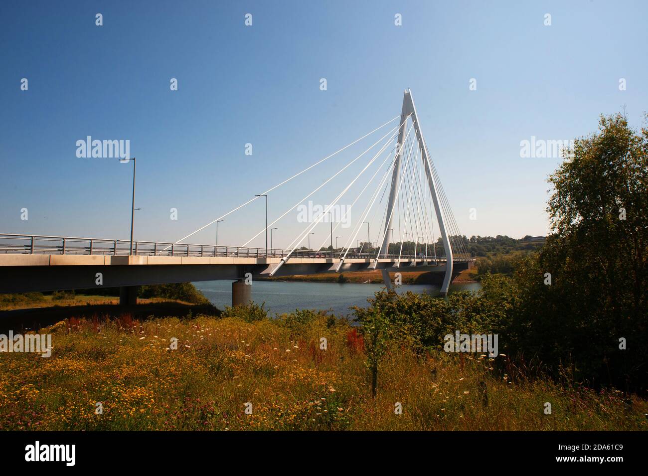 Northern Spire Bridge, Sunderland Stock Photo - Alamy