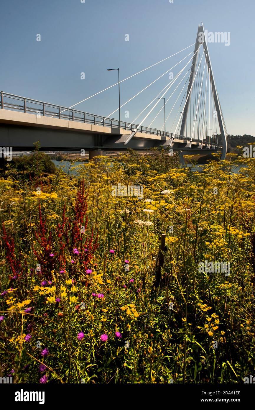 Northern Spire Bridge, Sunderland Stock Photo - Alamy