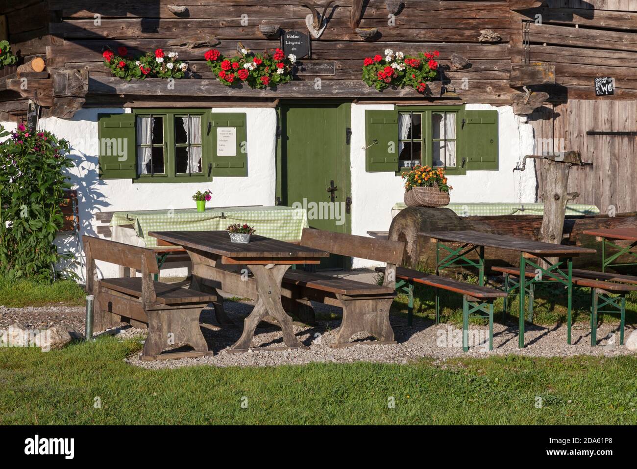 Germany house alm farm agriculture mountains hi-res stock photography ...