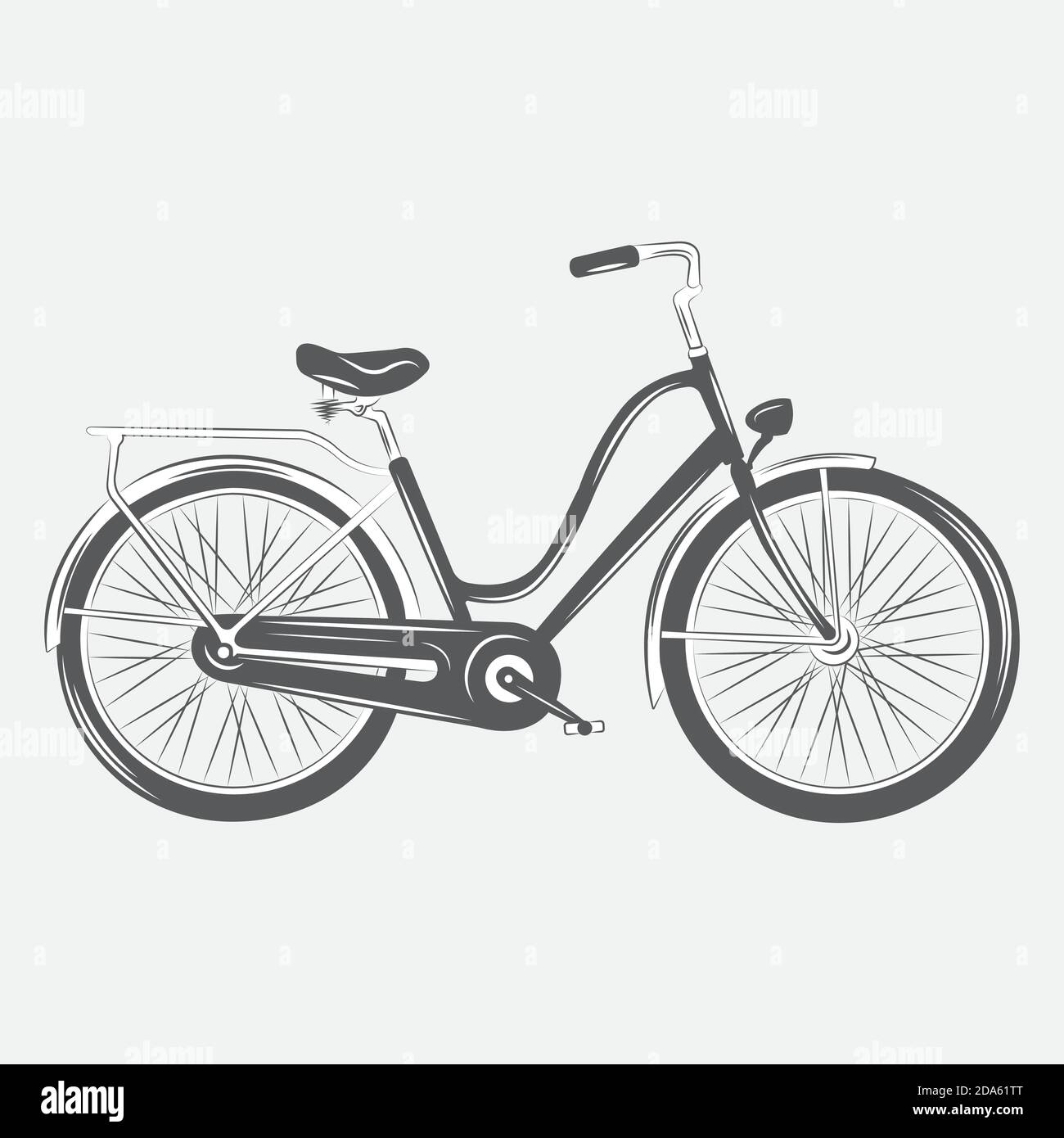 Bicycle silhouette . Bicycle Vector illustration Stock Vector Image ...