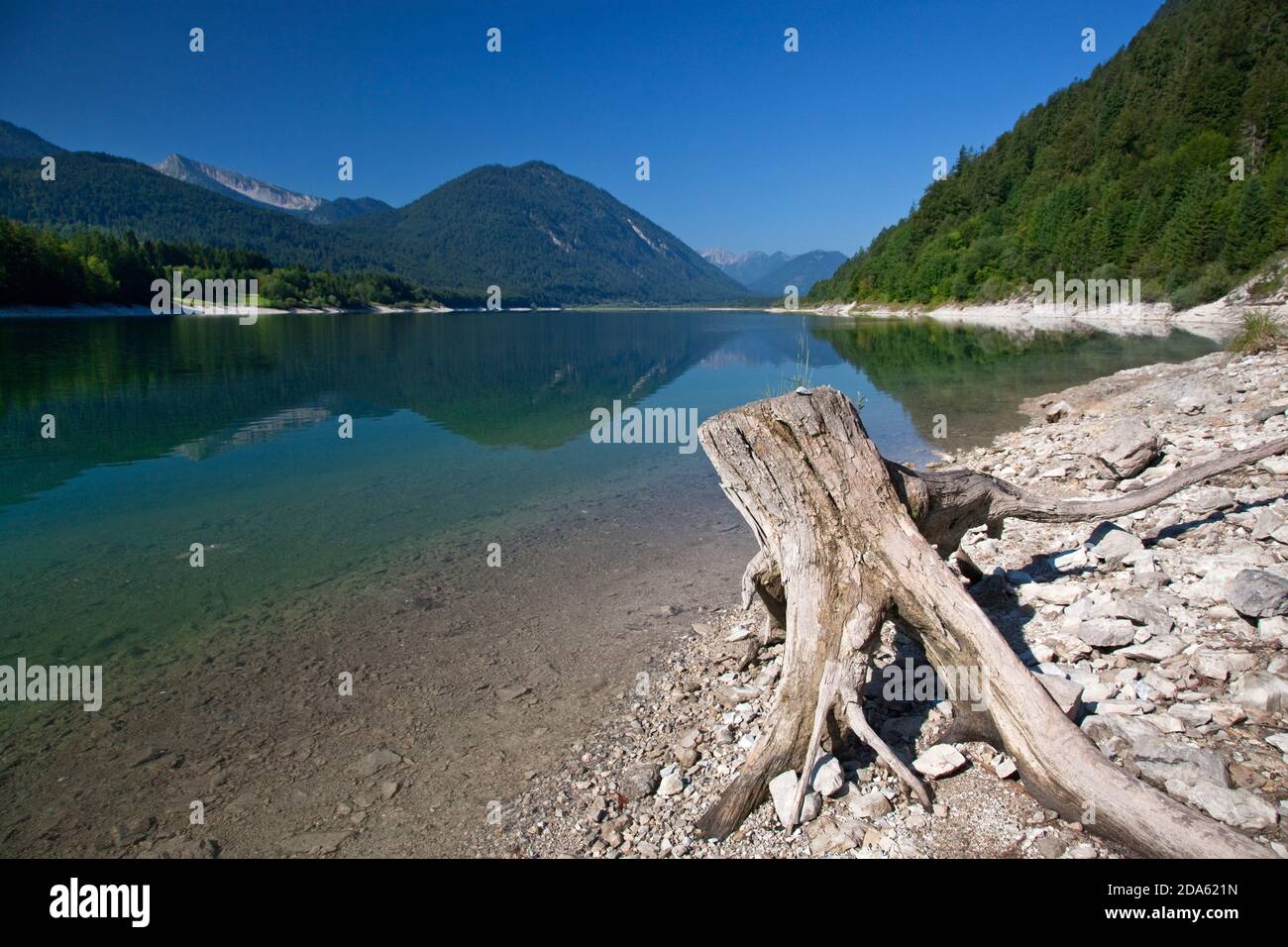 The isar dams in the isar valley at fall hi-res stock photography and ...