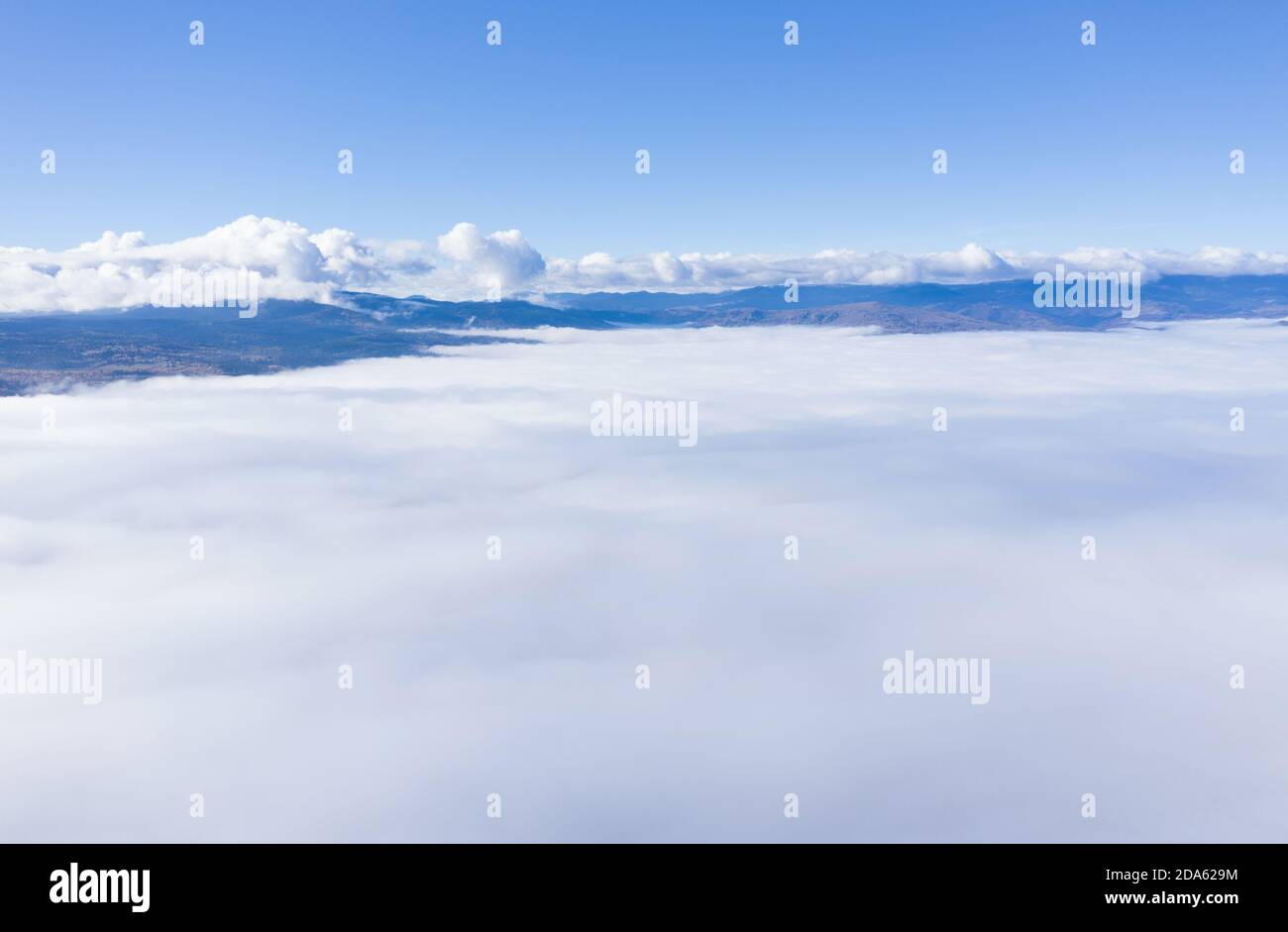 Airplane shot flying in haze hi-res stock photography and images - Alamy