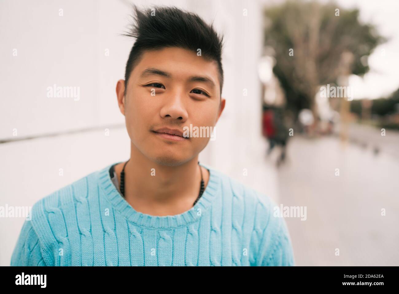 Chinese man face close up hi-res stock photography and images - Alamy