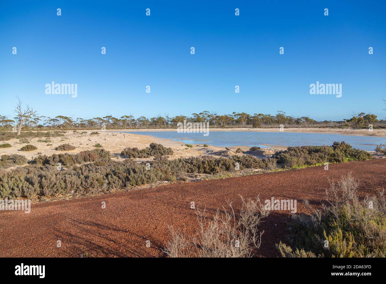 The amazing landscape close to the town of Hyden, Western Australia ...