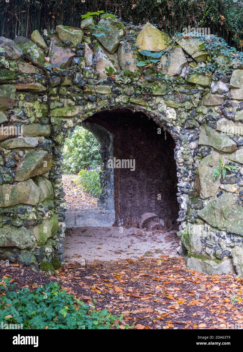 Magical Grotto and Portal, Englefield House Gardens, Englefield Estate ...