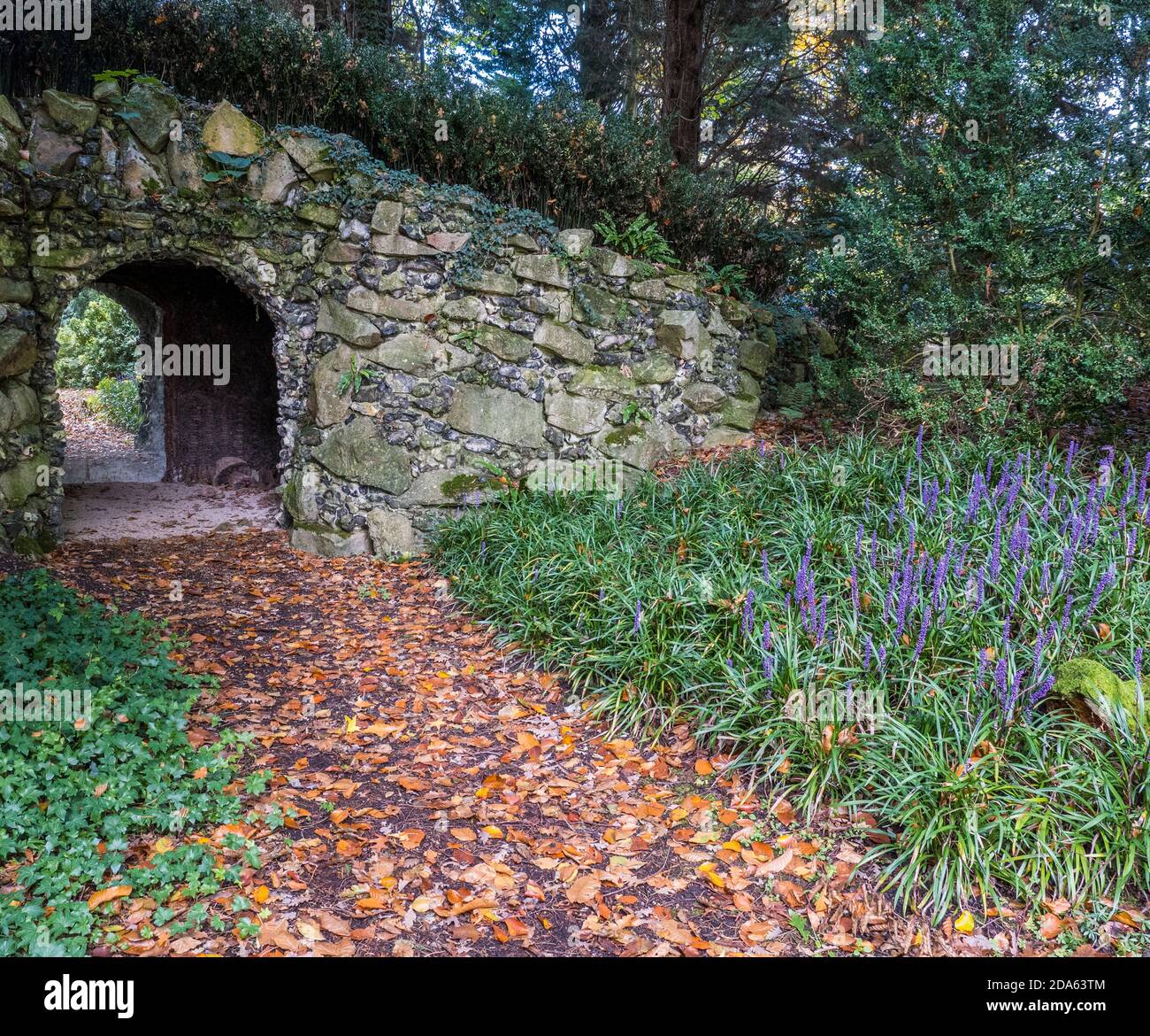 Magical Grotto and Portal, Englefield House Gardens, Englefield Estate ...