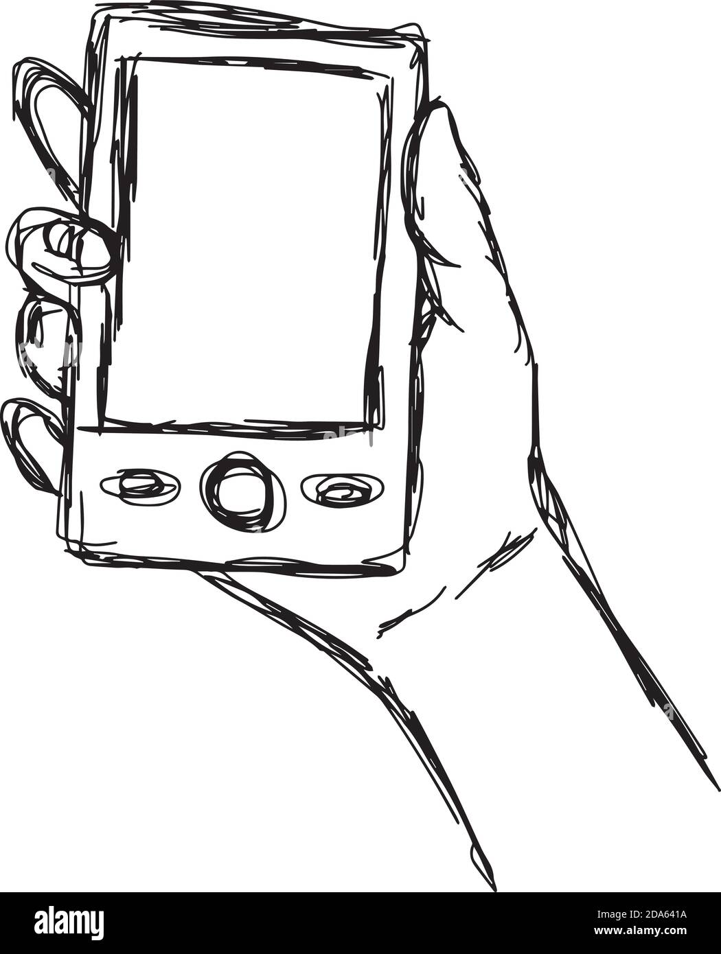 Freehand pose Stock Vector Images - Alamy