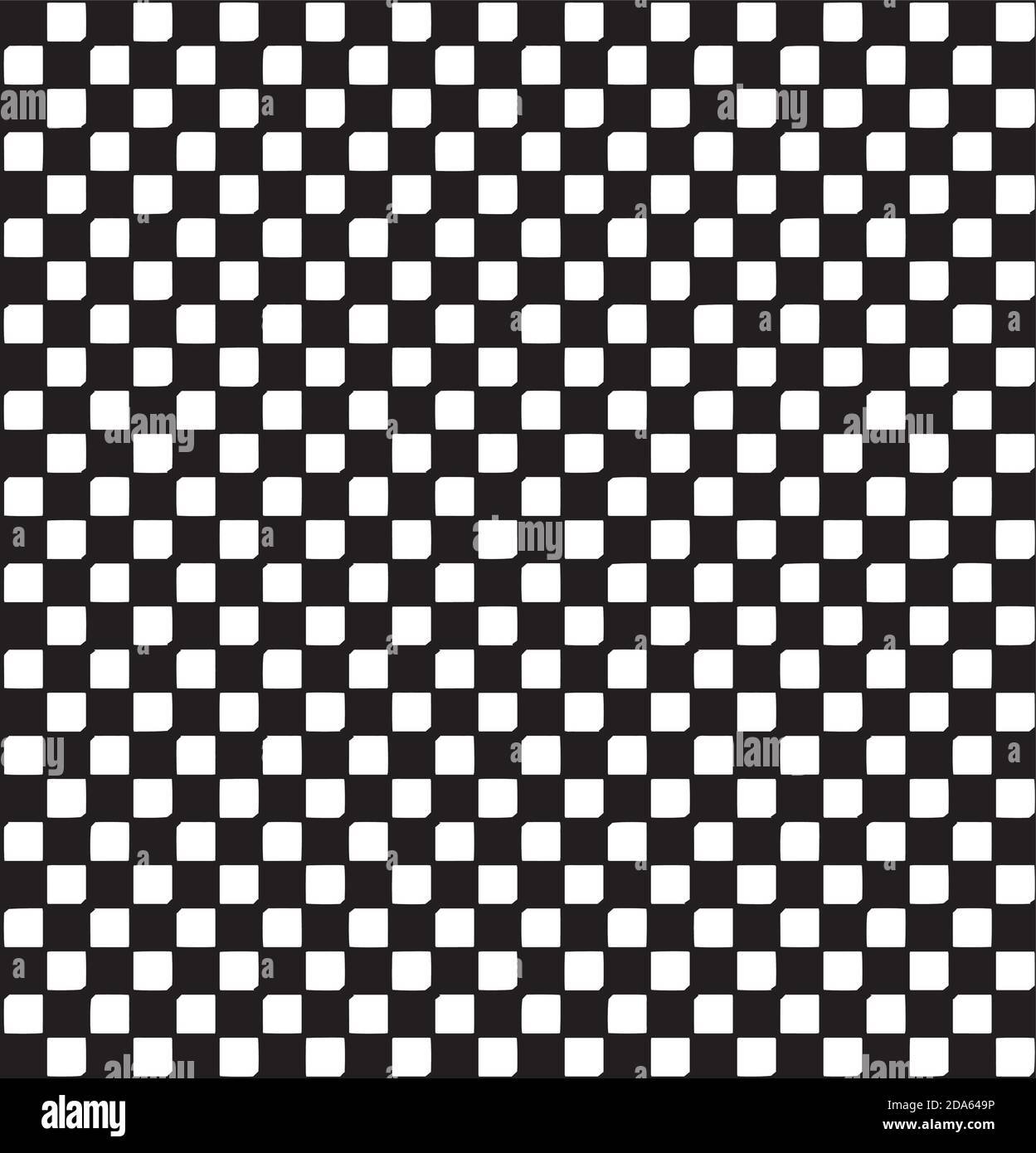 Seamless black and white checkered pattern abstract background Stock ...