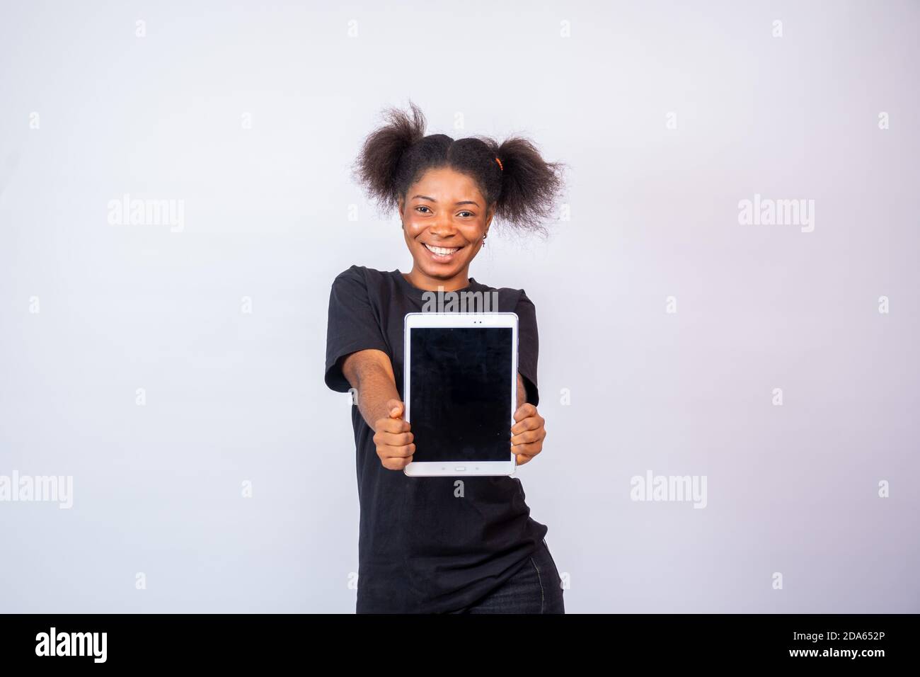 Young Lady Look Forward High Resolution Stock Photography and Images ...