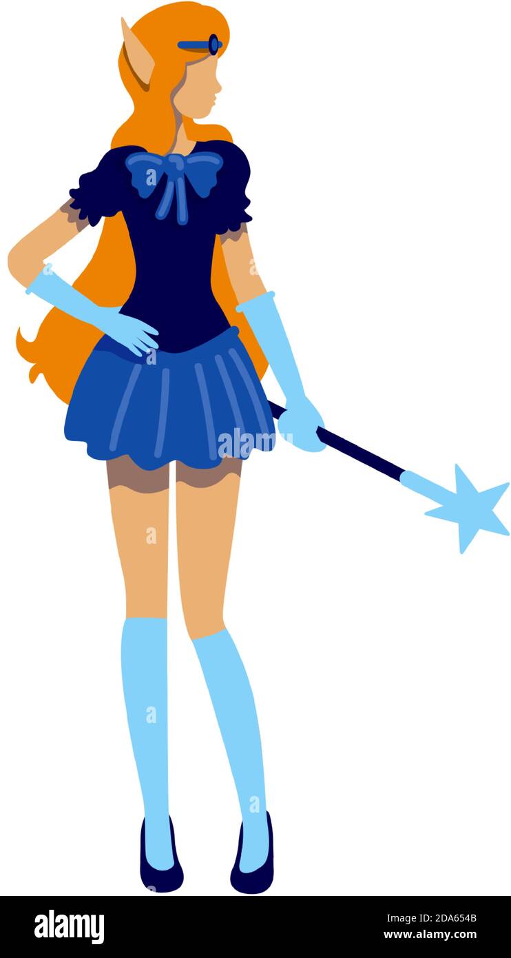 Elf costume flat color vector faceless character Stock Vector Image ...