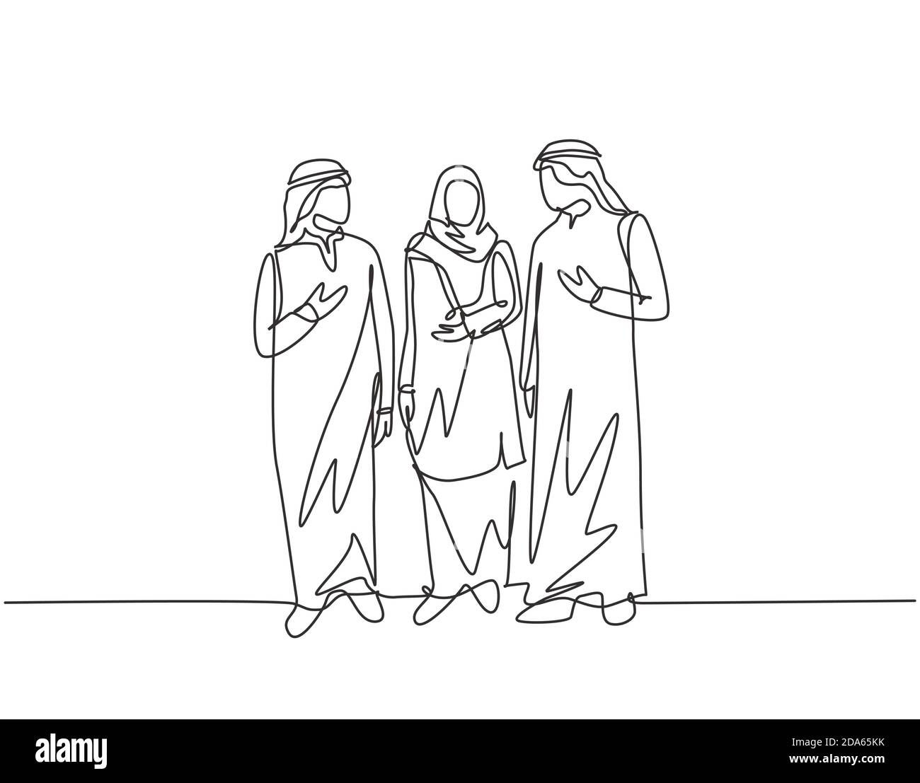 Saudi arabia people street Stock Vector Images - Alamy