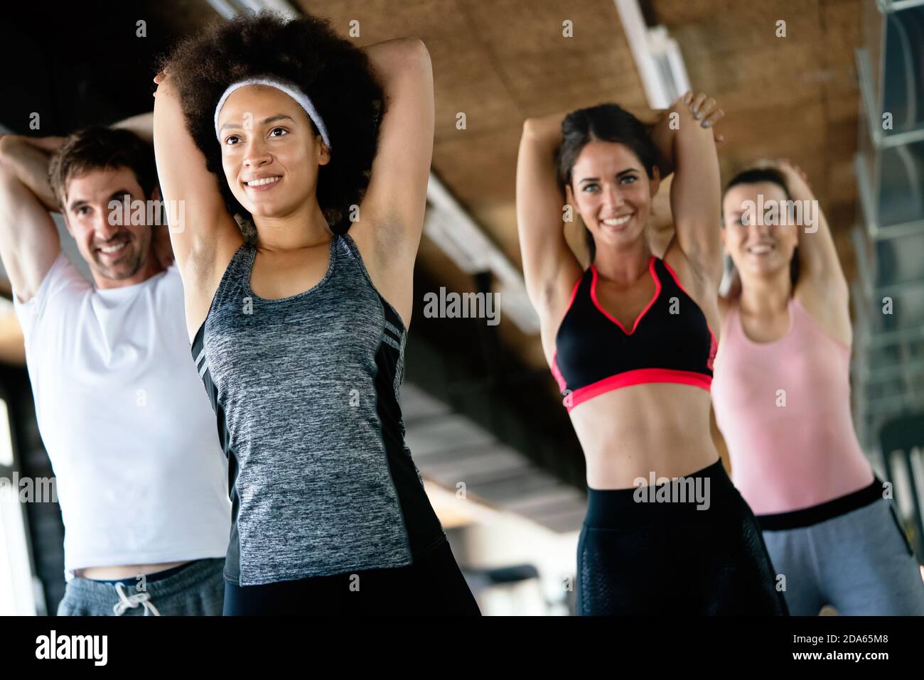 Fitness, sport, training, gym, success and lifestyle concept Stock ...