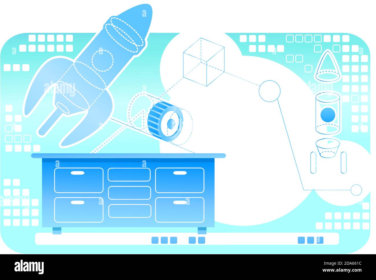 2d Modeling High Resolution Stock Photography and Images - Alamy