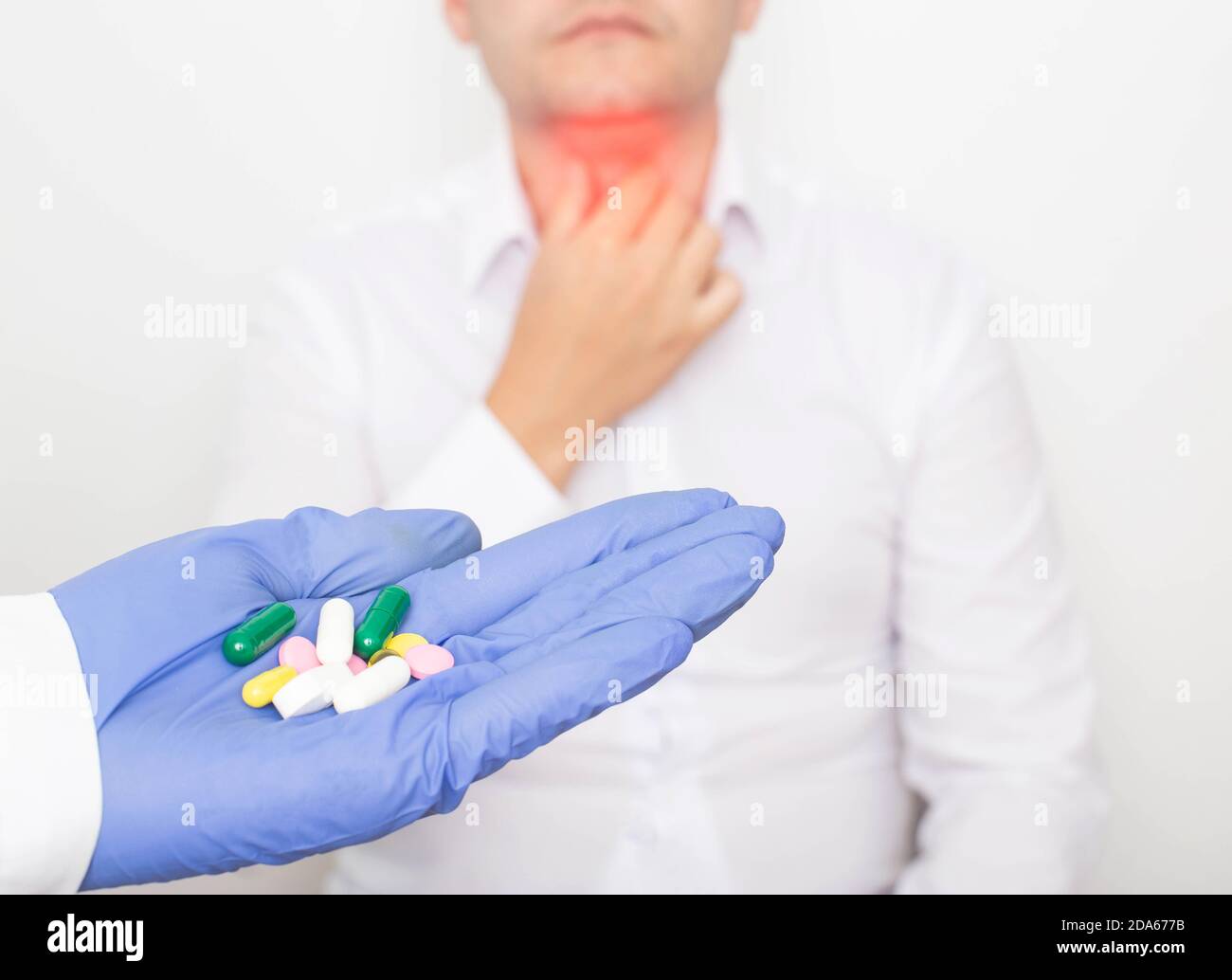 Endocrine gland man hi-res stock photography and images - Alamy