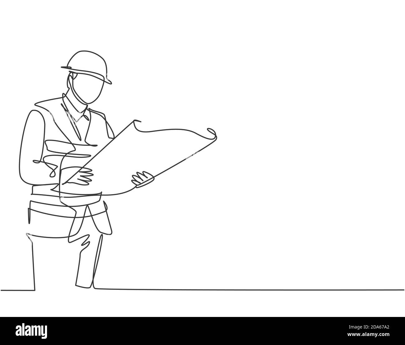 Construction Line Art