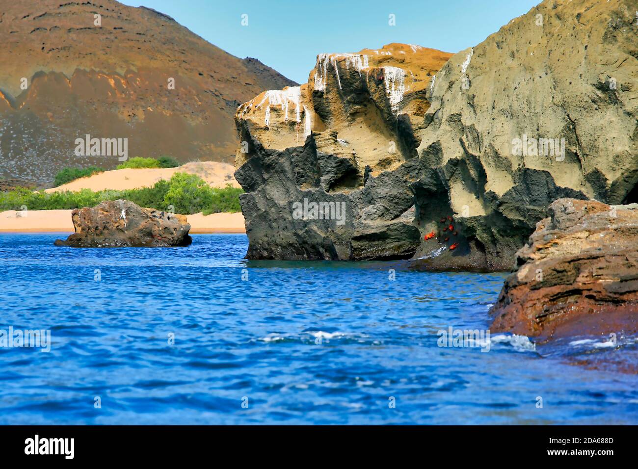 Galapagos Islands Seascape, Galapagos National Park, UNESCO World ...