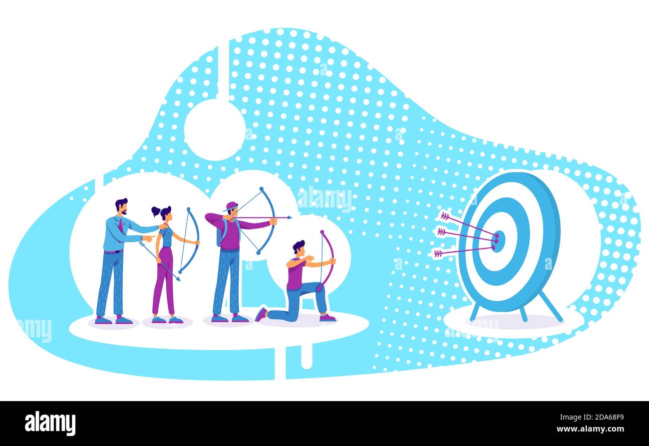 Business strategy flat concept vector illustration Stock Vector Image ...