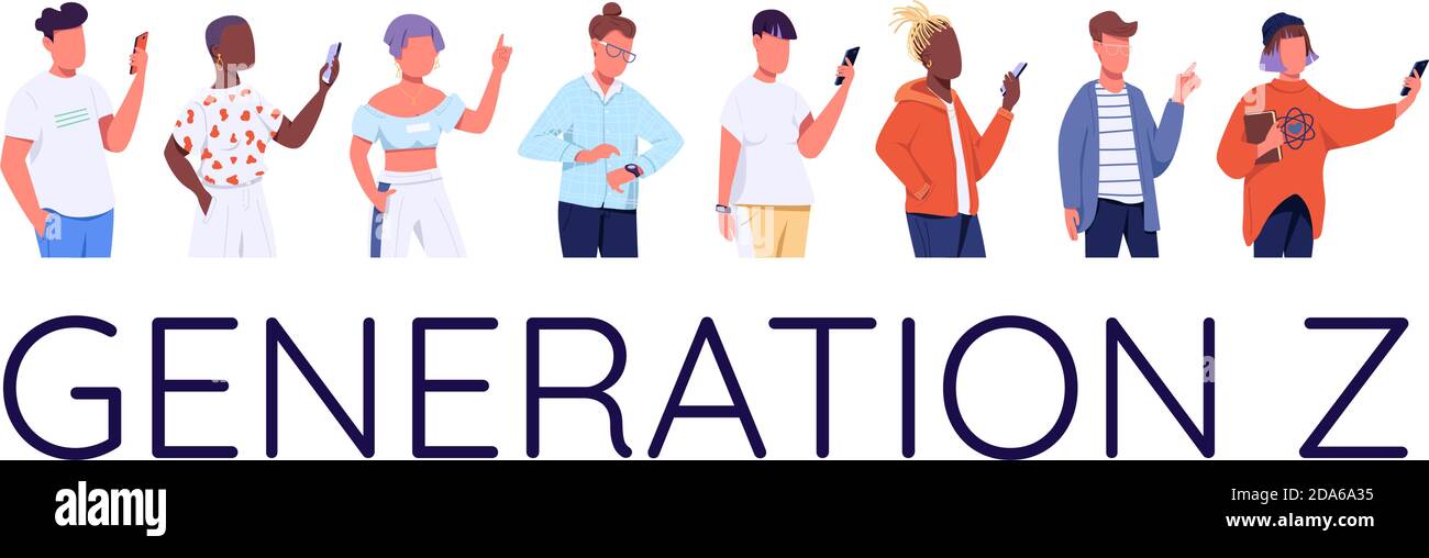 Family gen z Cut Out Stock Images & Pictures - Alamy