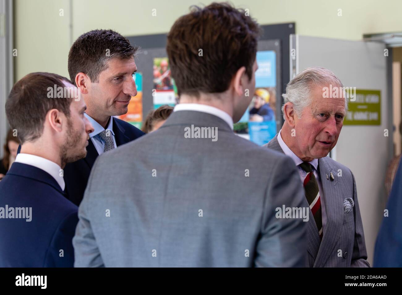 HRH Prince Charles opening the Rock UK Summit Centre Stock Photo - Alamy
