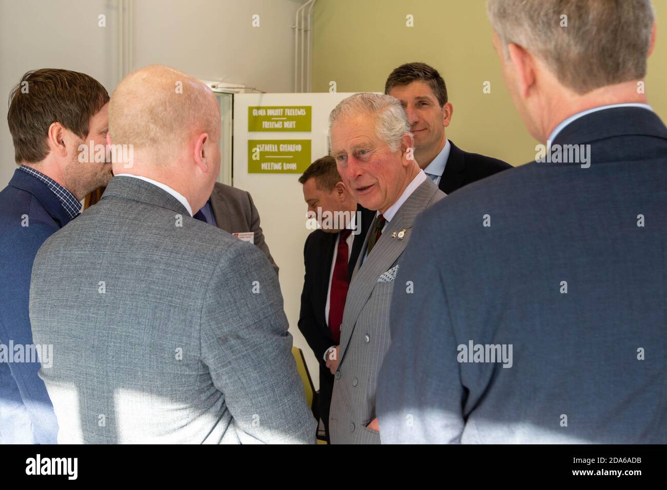 HRH Prince Charles opening the Rock UK Summit Centre Stock Photo - Alamy