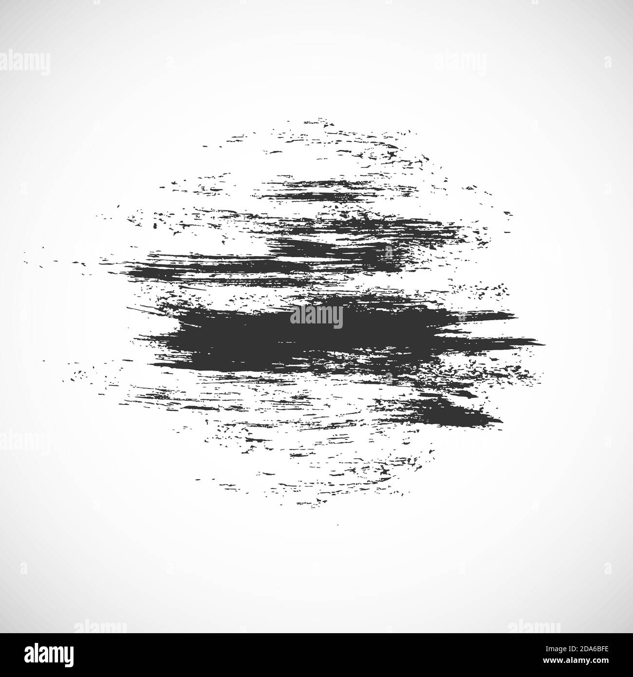 Black ink brush stroke. Black paint spot. Element for your design ...