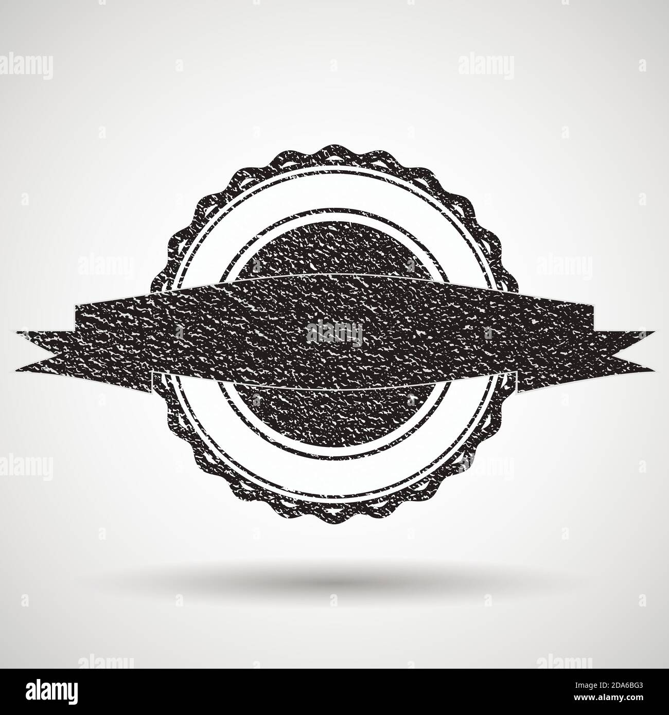Vector Stamp without text. Black Rubber Texture Stock Vector Image ...