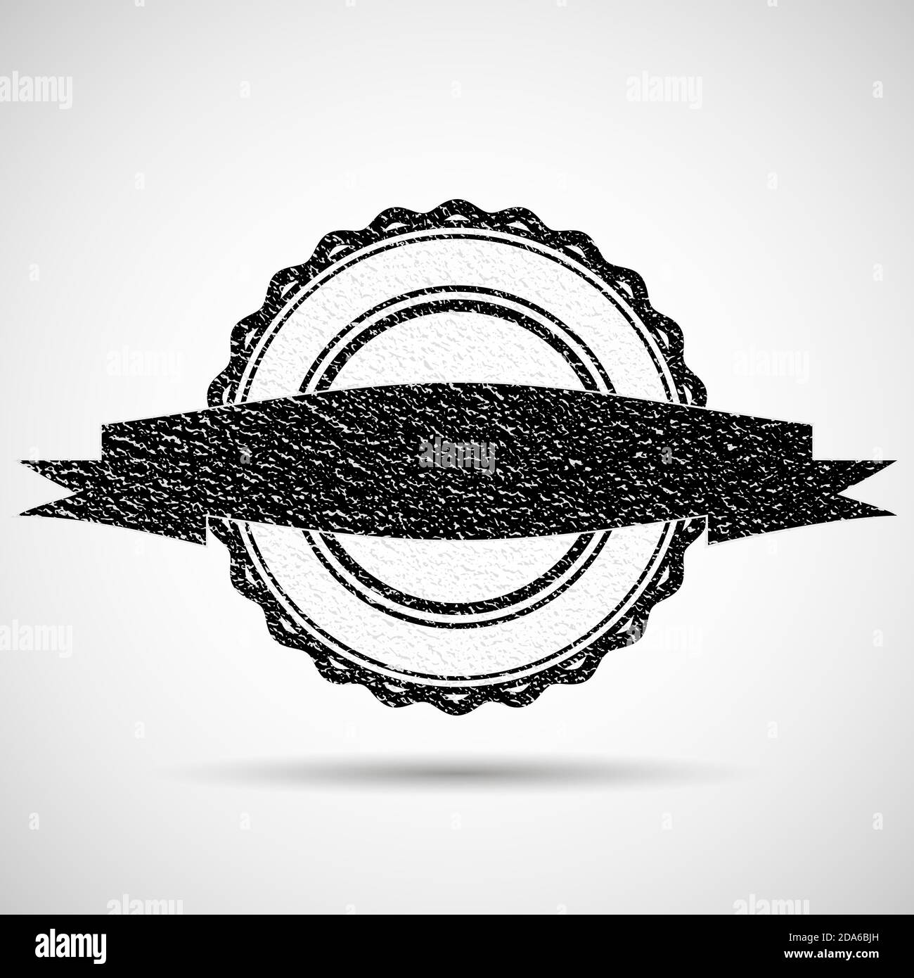 Vector Stamp without text. Black Rubber Texture Stock Vector Image ...