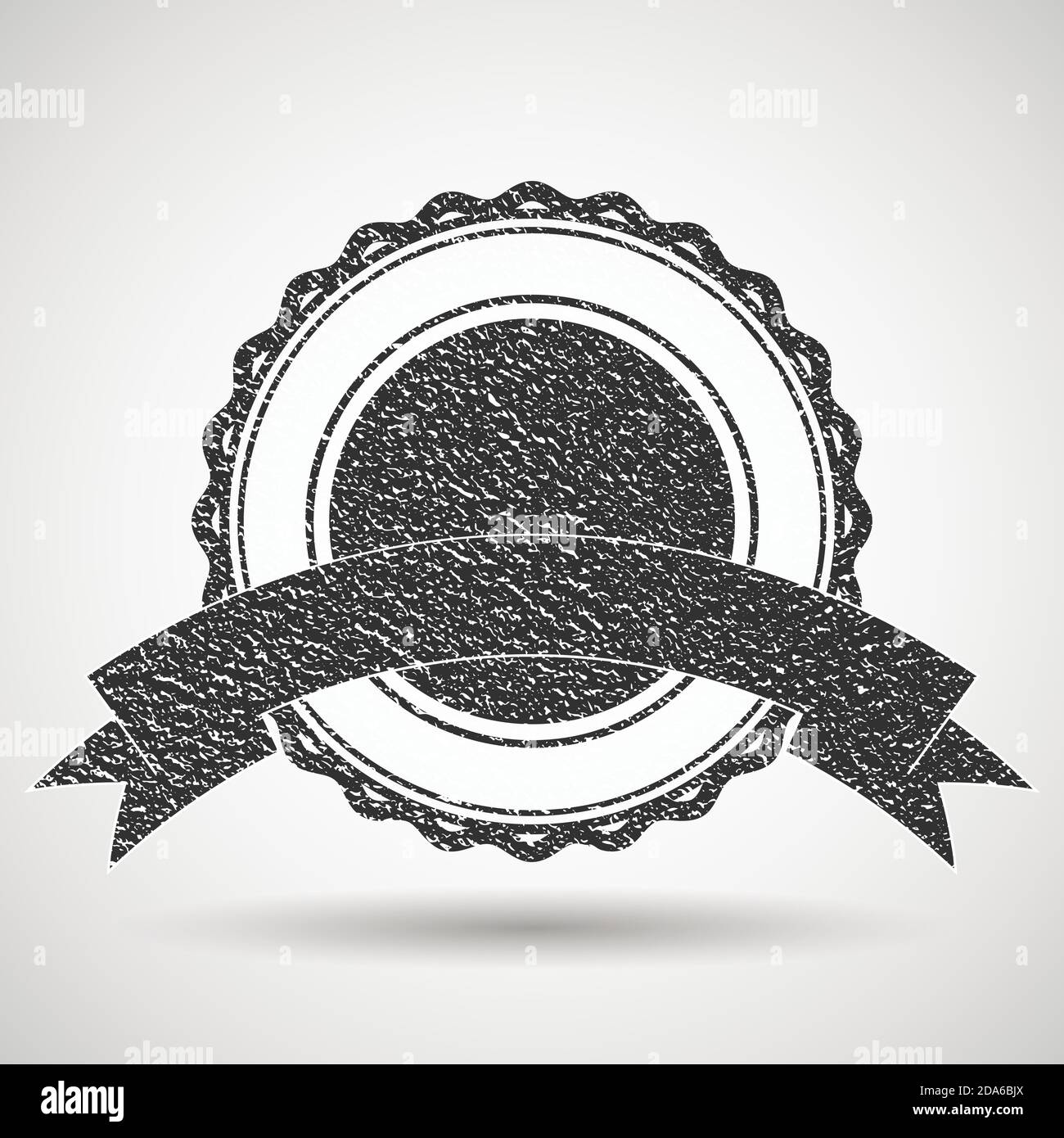 Vector Stamp without text. Black Rubber Texture Stock Vector Image ...
