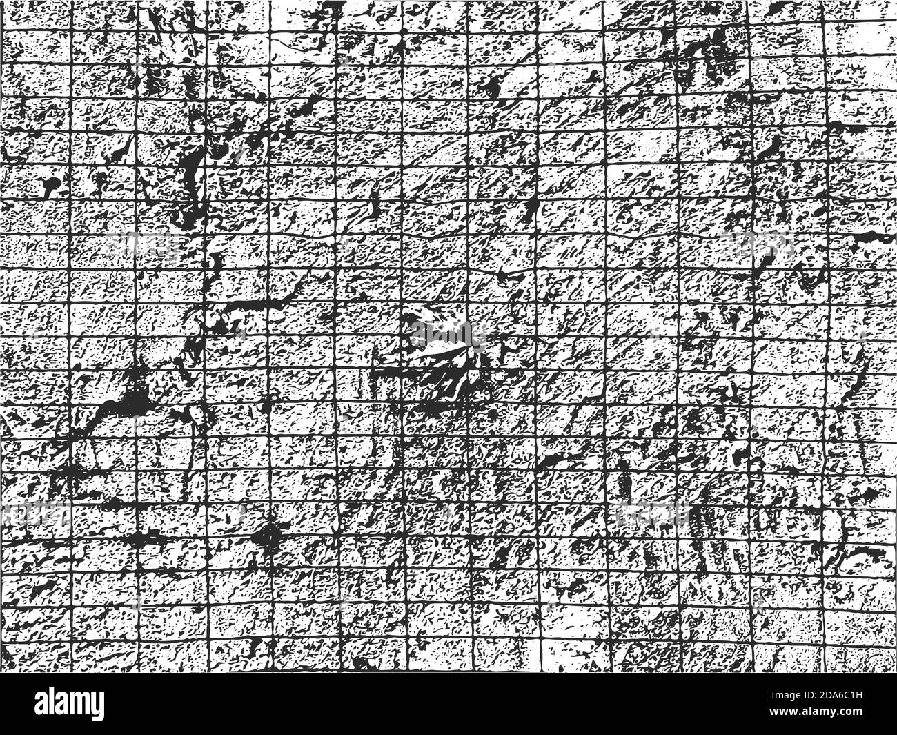 Grunge texture in black and white. Vector background. Distress vector ...