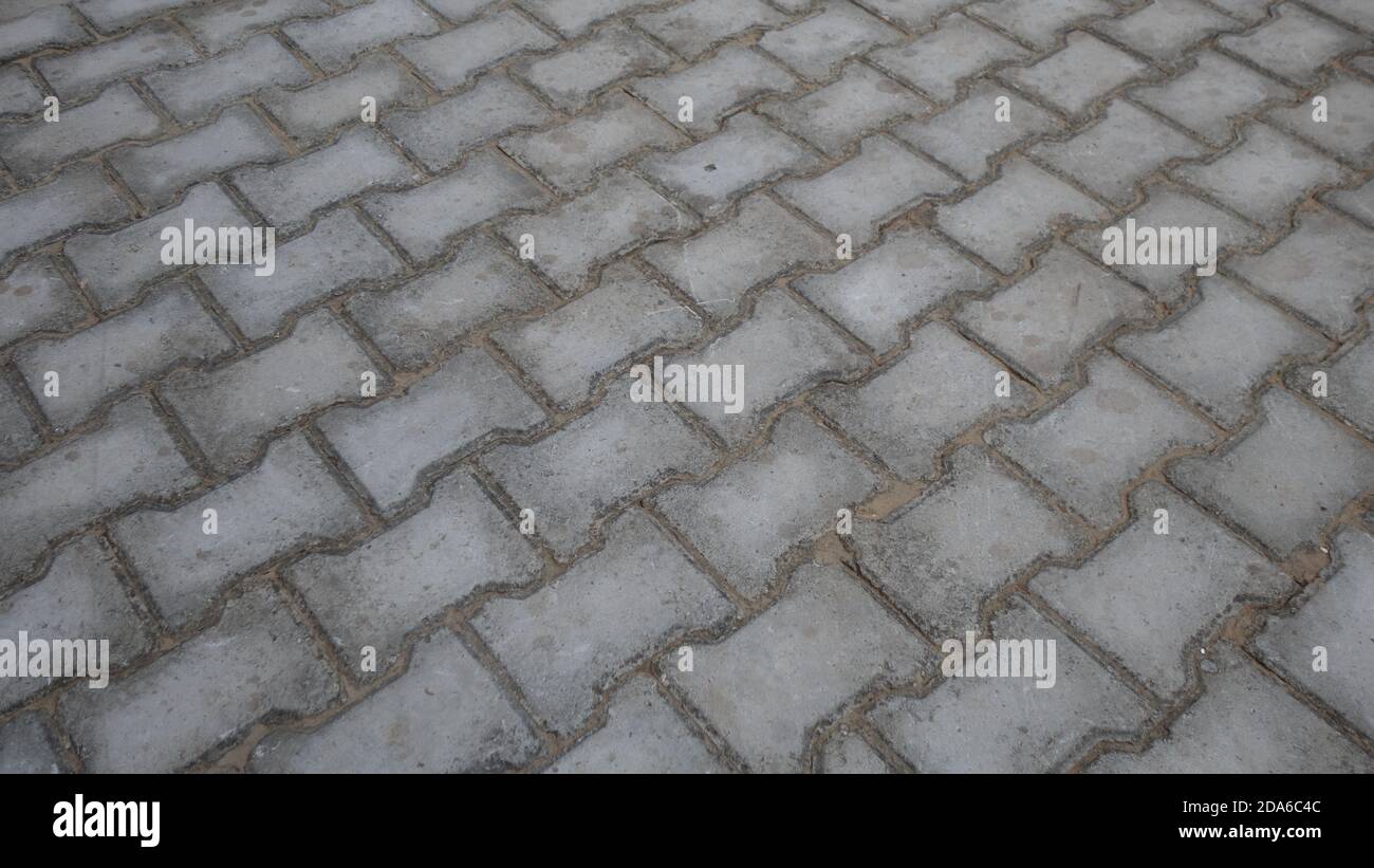 Interlocking concrete blocks hi-res stock photography and images - Alamy