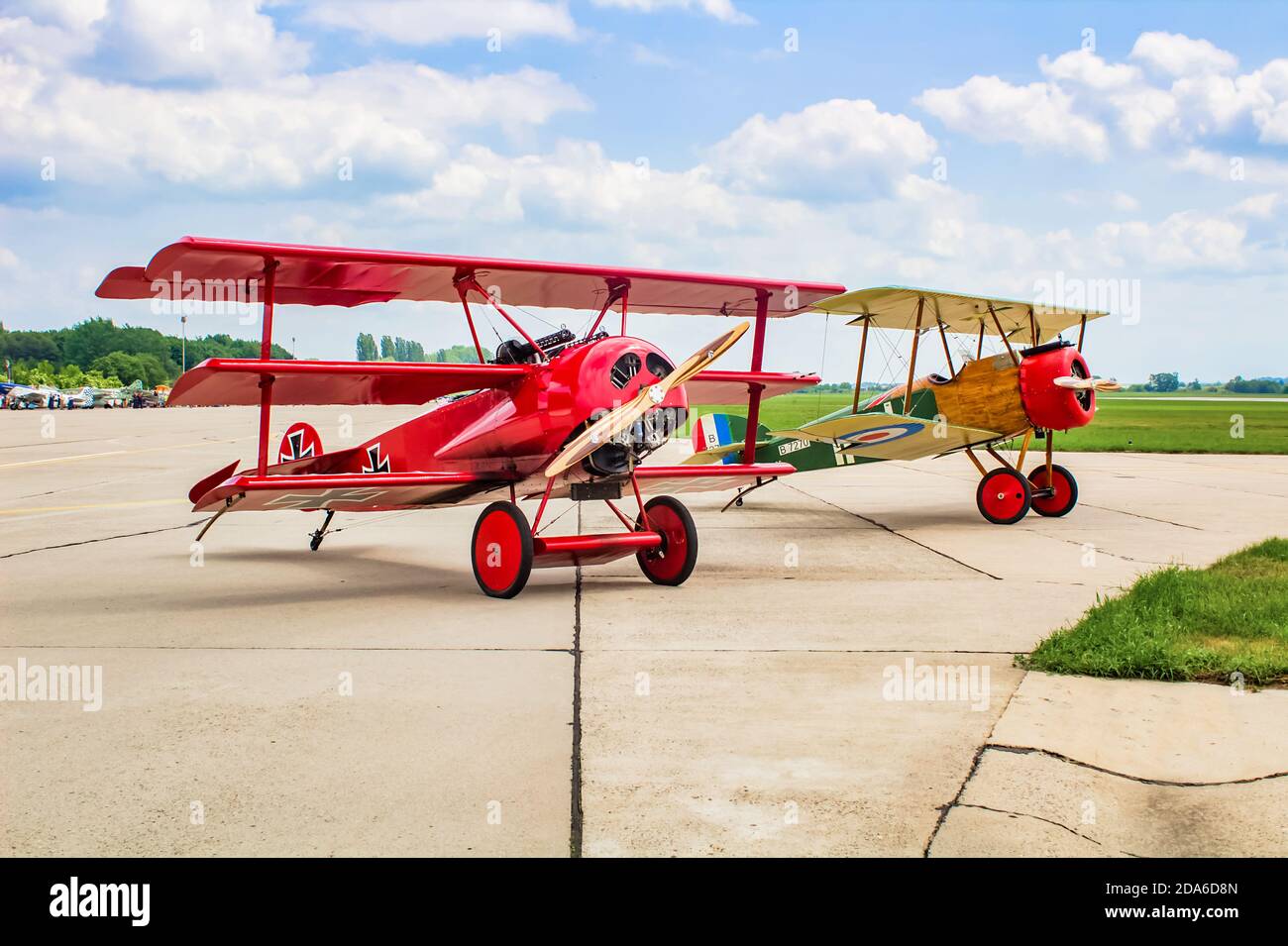 Vintage german aviation history aviation history hi-res stock ...