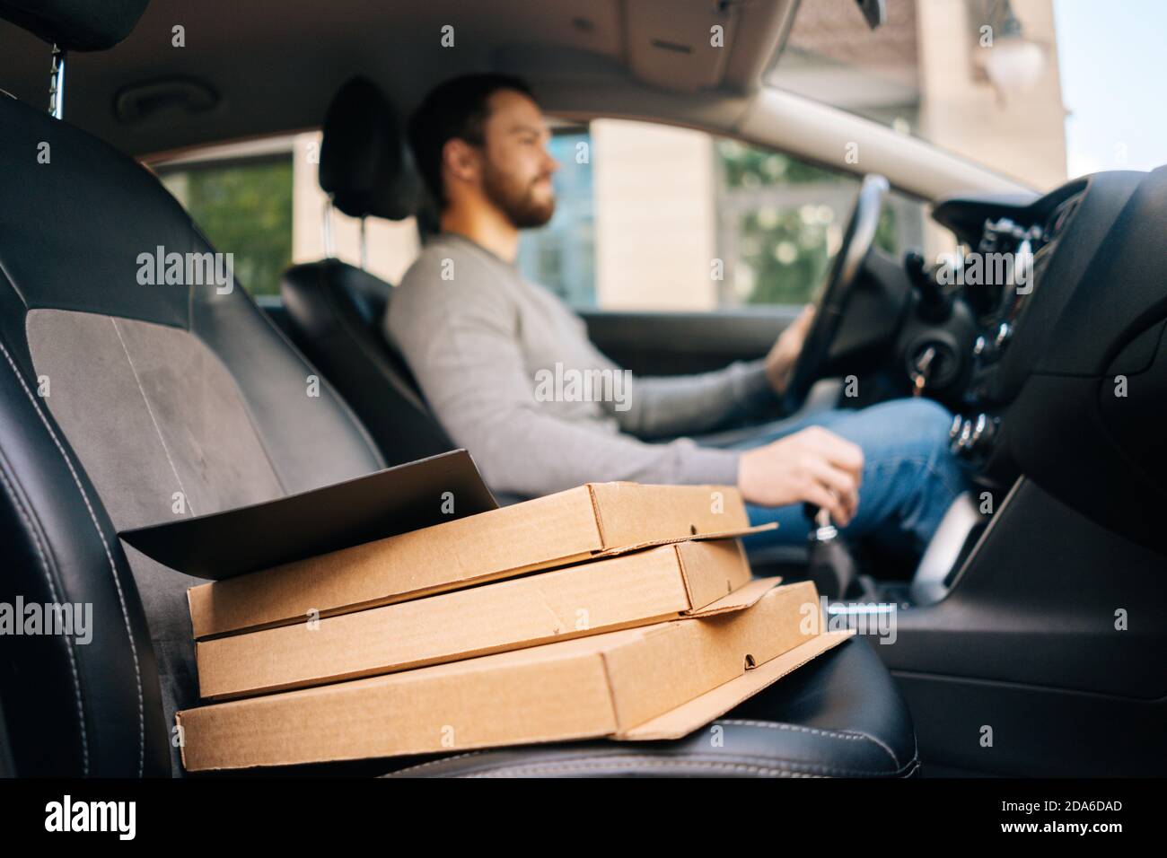 Delivered clothes package hi-res stock photography and images - Alamy