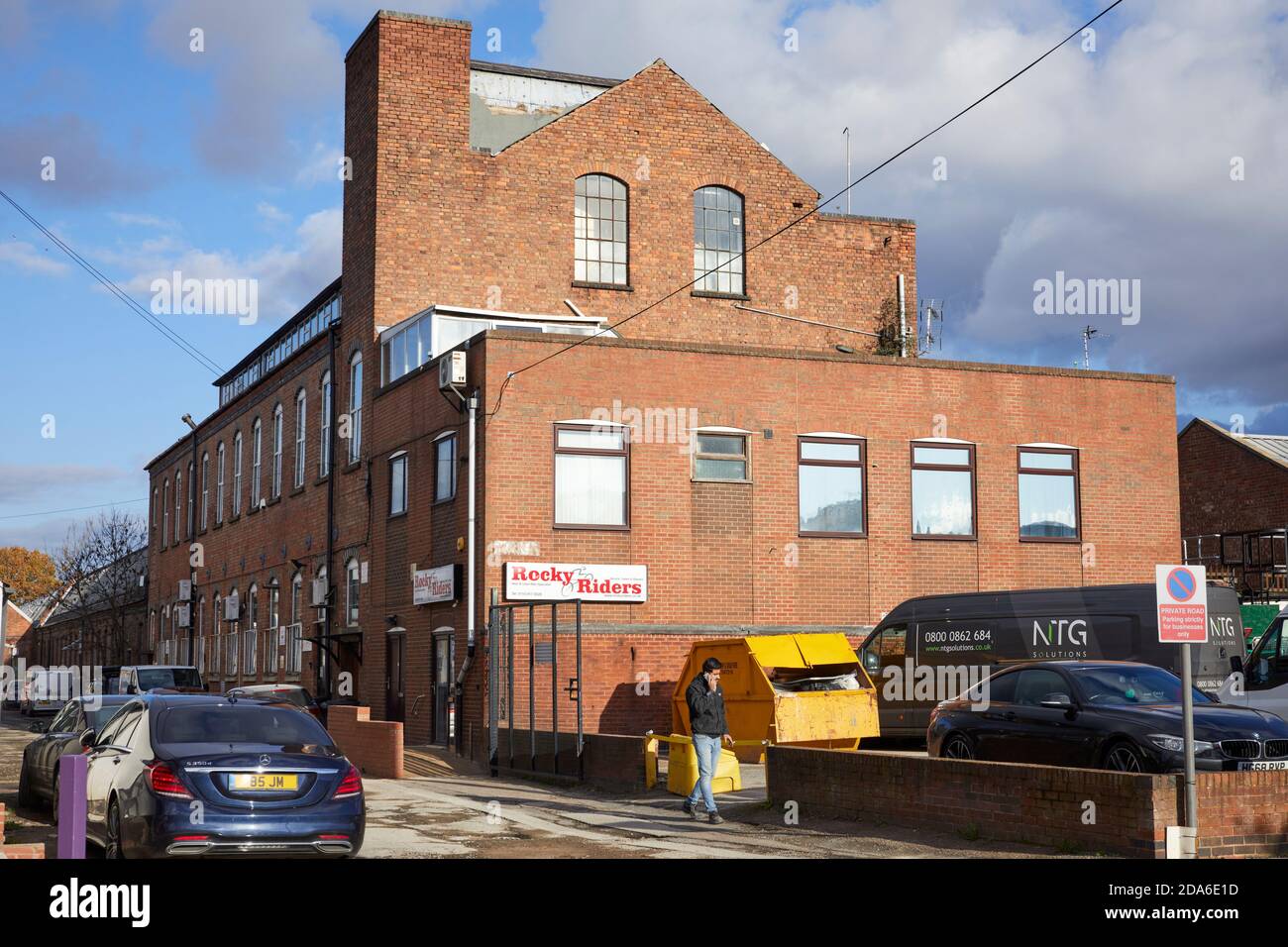 Views of Humber House and buildings on the site of the Humber Cycle ...