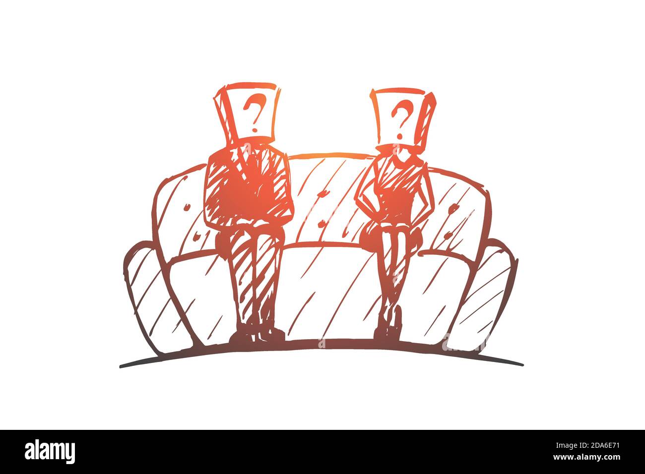 Pencil question mark on Stock Vector Images - Alamy